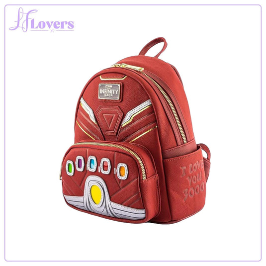 Loungefly Marvel Infinity Saga Gauntlet Cosplay Light Up Mini Backpack