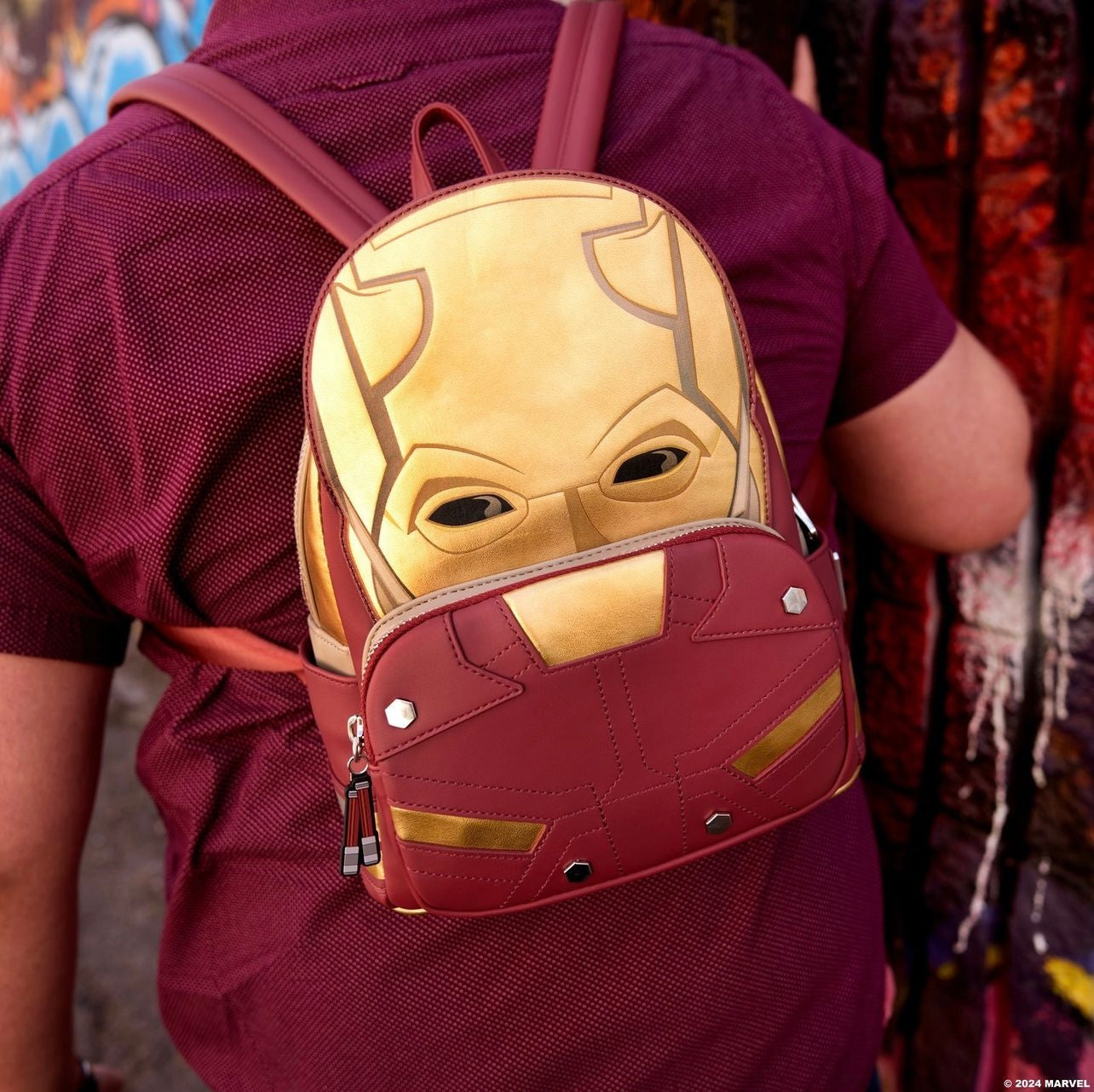 Loungefly Marvel Daredevil Cosplay Mini Backpack | LF Lovers