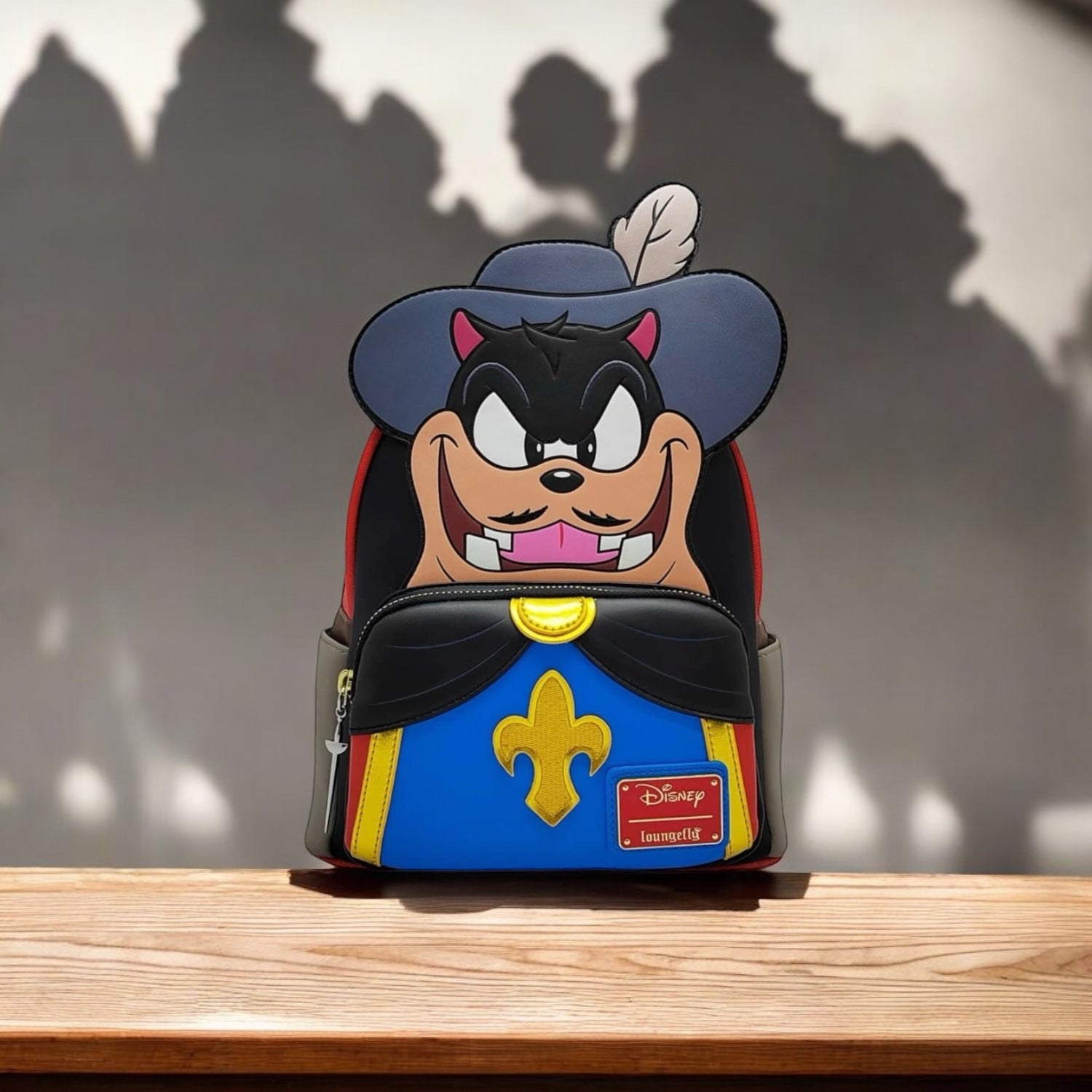 Loungefly Disney Three Musketeers Pete Villain Cosplay Mini Backpack ...