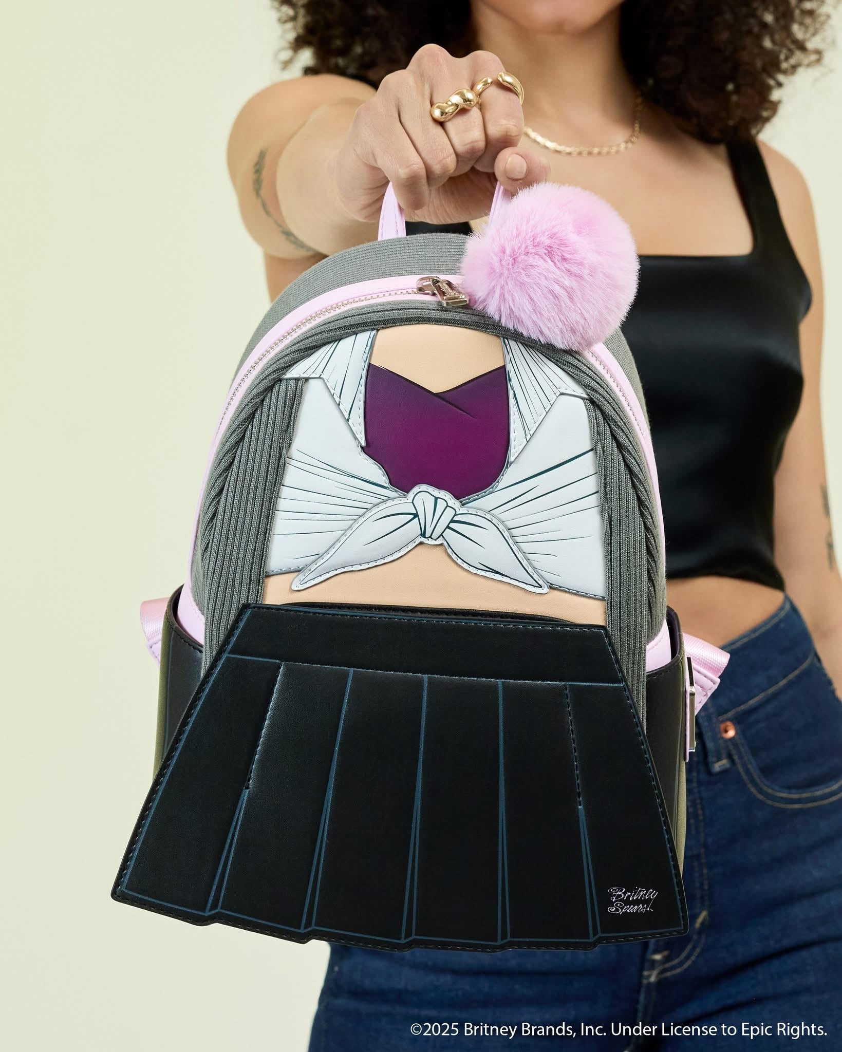 Loungefly Britney Spears Hit Me Baby One More Time Mini Backpack - PRE ...