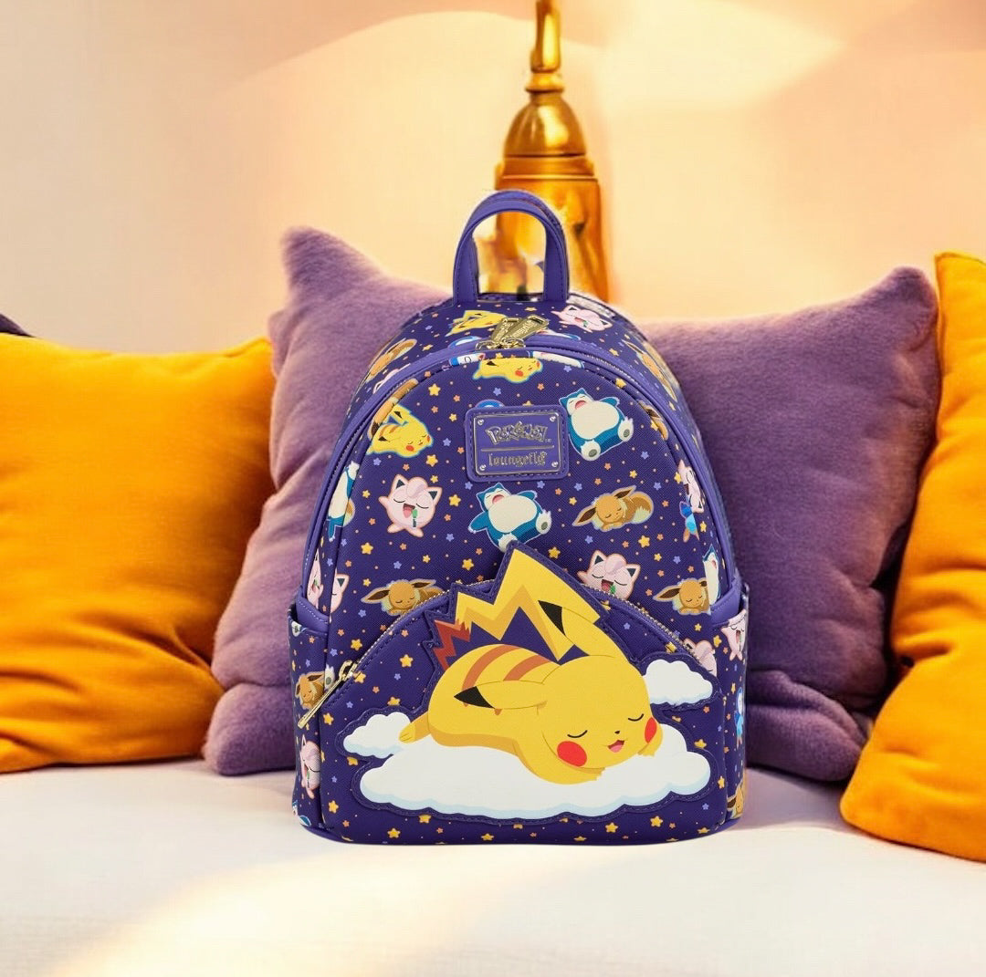 Loungefly Pokémon Sleeping Pikachu Mini Backpack - PRE ORDER | LF Lovers