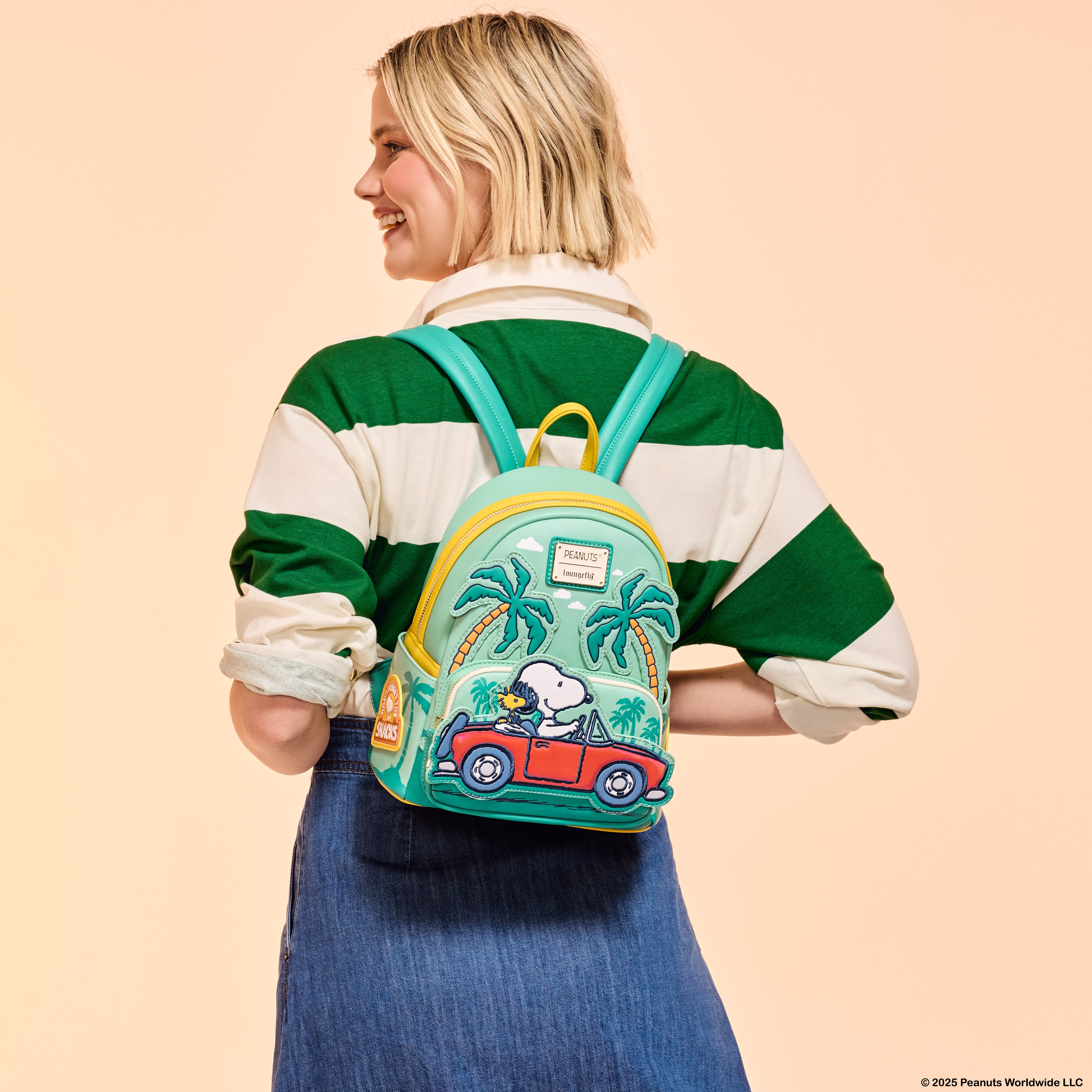 Loungefly Peanuts Snoopy Road Trip Mini Backpack - PRE ORDER | LF Lovers